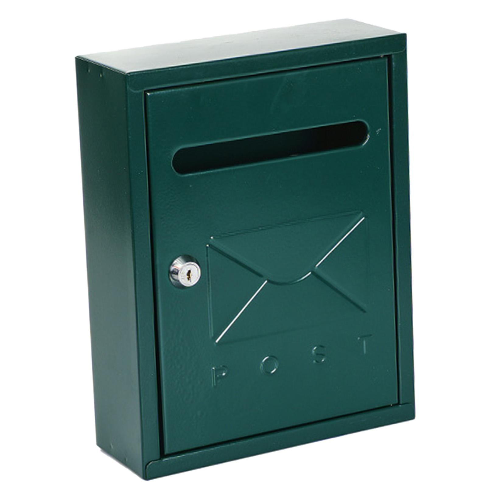 Esquirla Outdoor Wall Mount Mailbox with 2 Keys Versatile 20x7.5x26cm ...