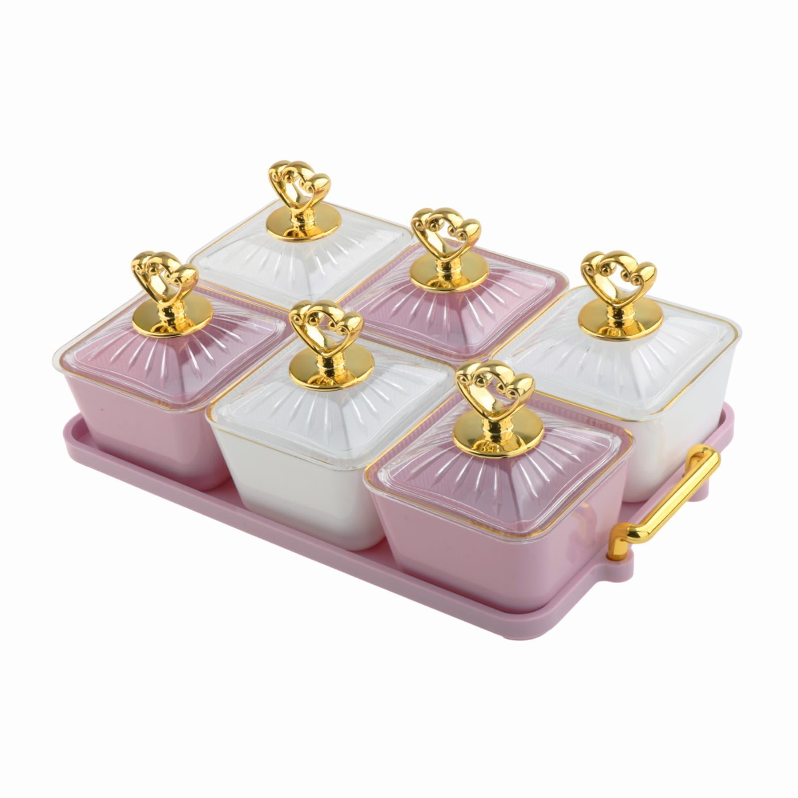 Esquirla Ramadan Dry Fruit Tray Divided Snacks Dish Organizer Food ...