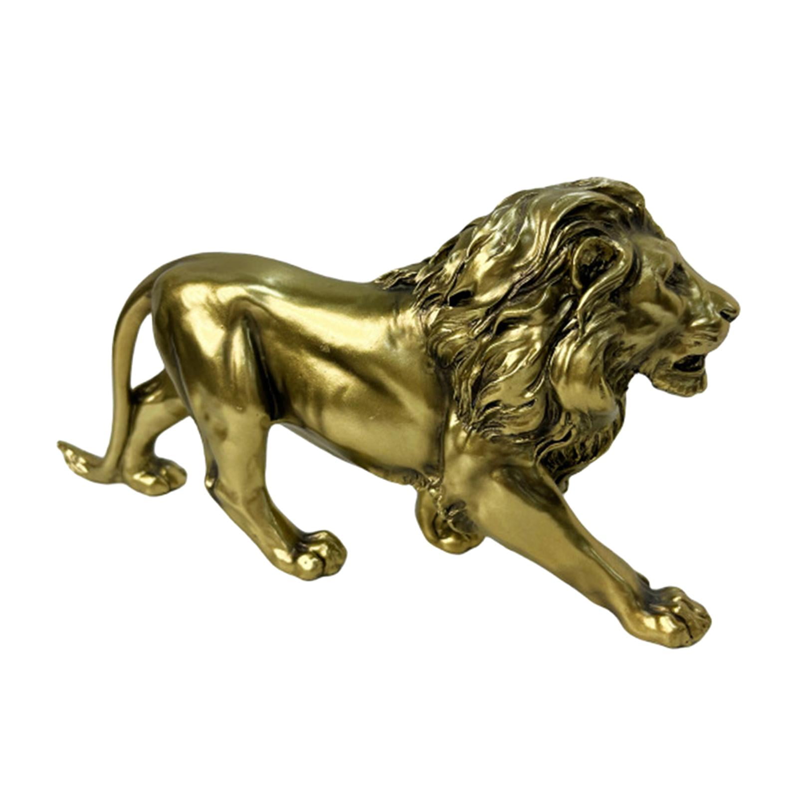 Esquirla Resin Figure Animal Figurine Table Centerpiece Desk Lion ...