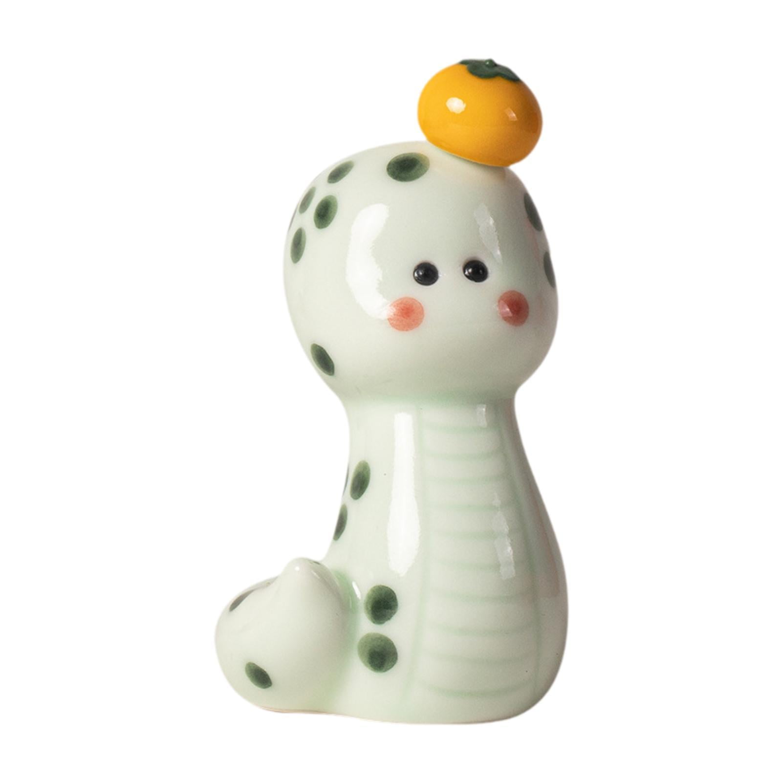 Esquirla Snake Tea Pet Chinese New Year Snake Figures Ceramics ...
