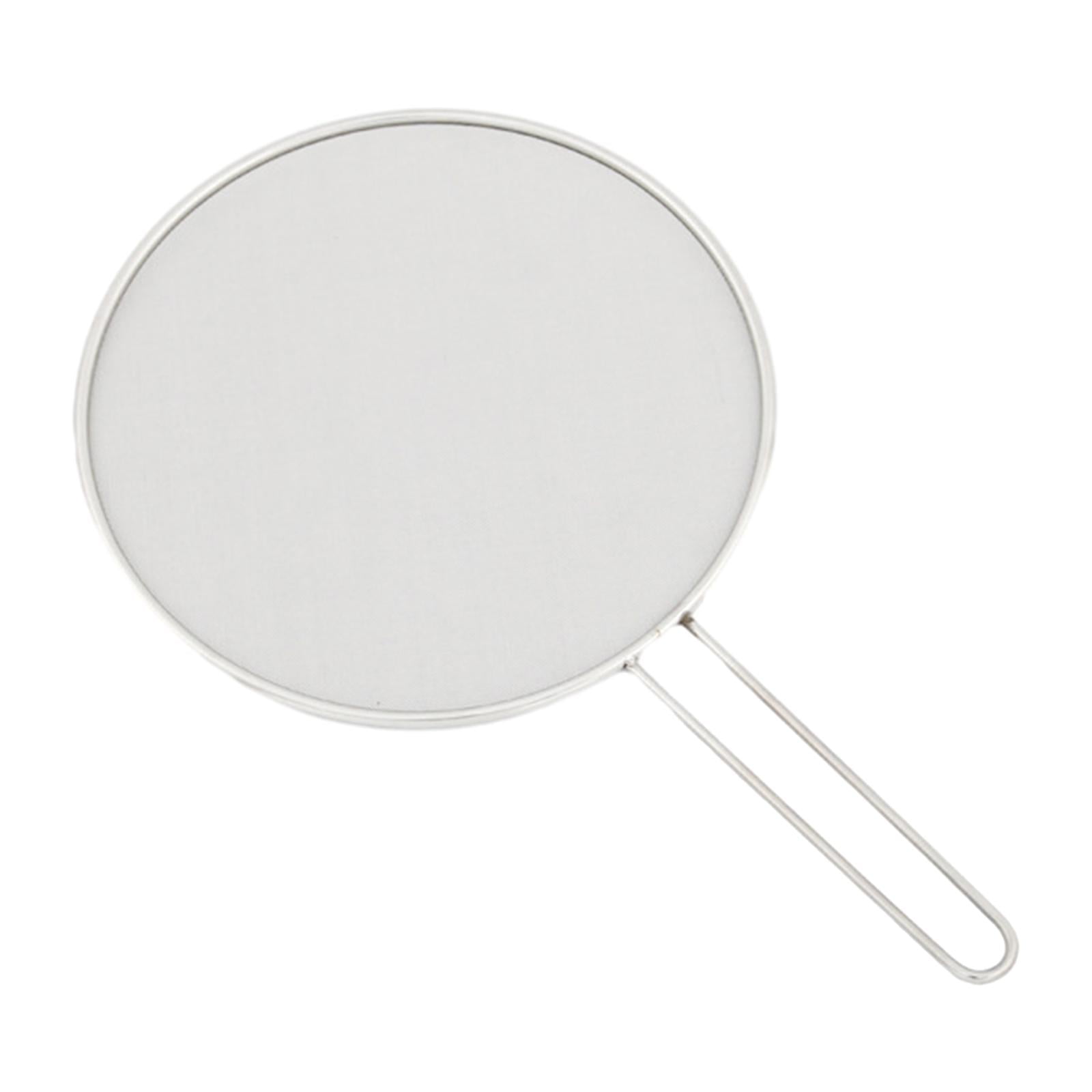 Esquirla Stainless Steel Fine Mesh Splatter Screen, Comfort Grip Handle ...