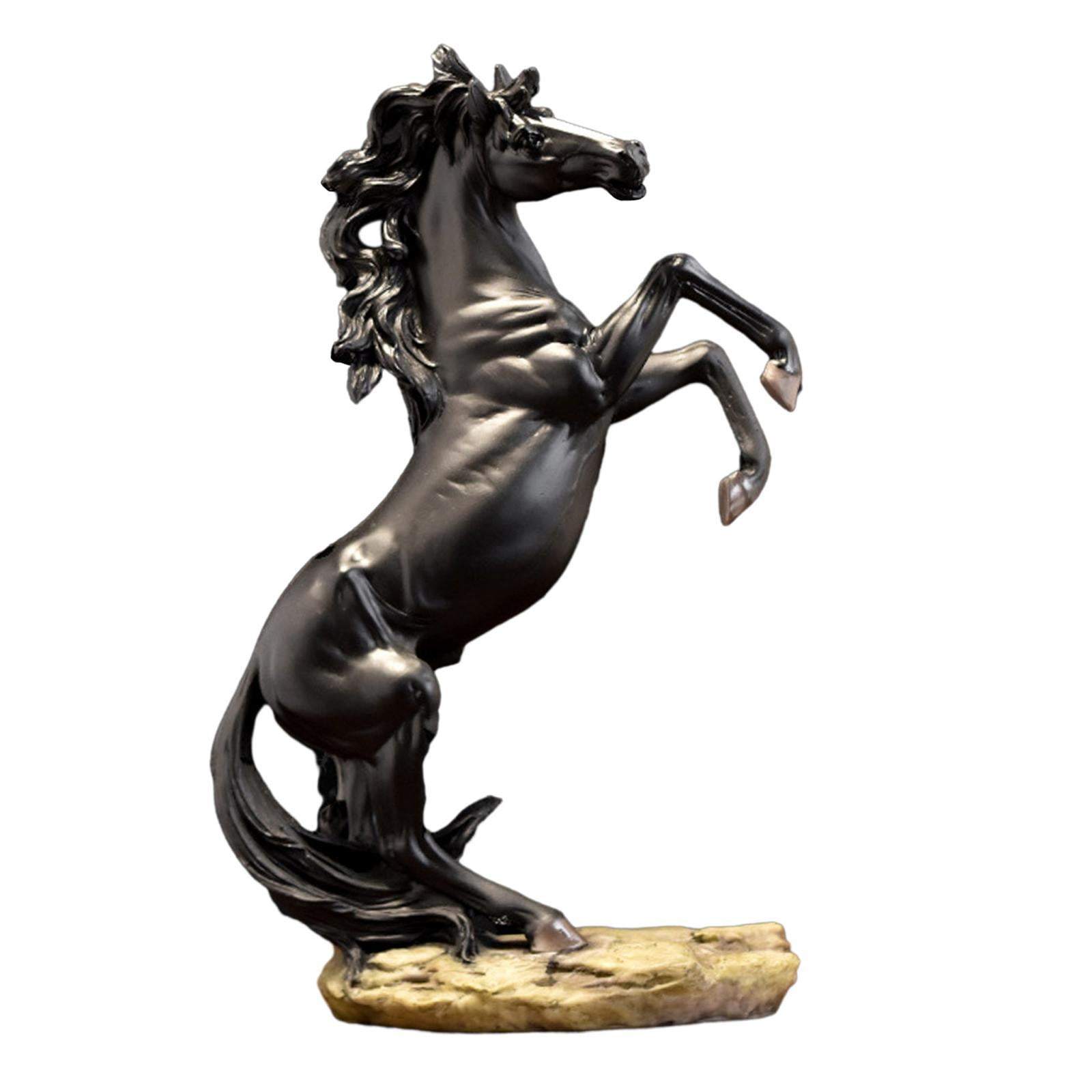 Esquirla Standing Horse Statue Figurine 12inch Tall Table Decoration ...