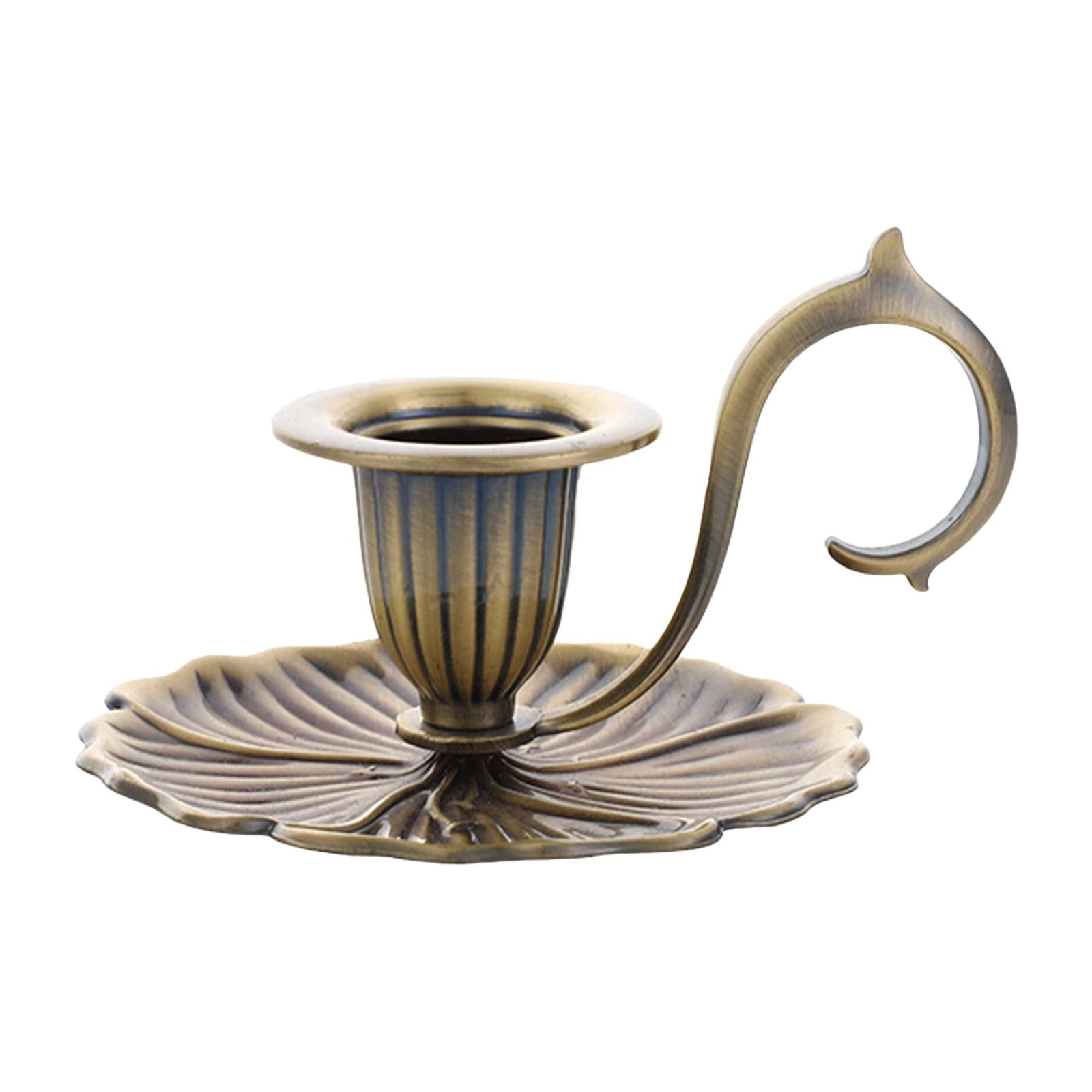 Esquirla Table Candlelight Stand Retro Handheld Candlestick Holder ...