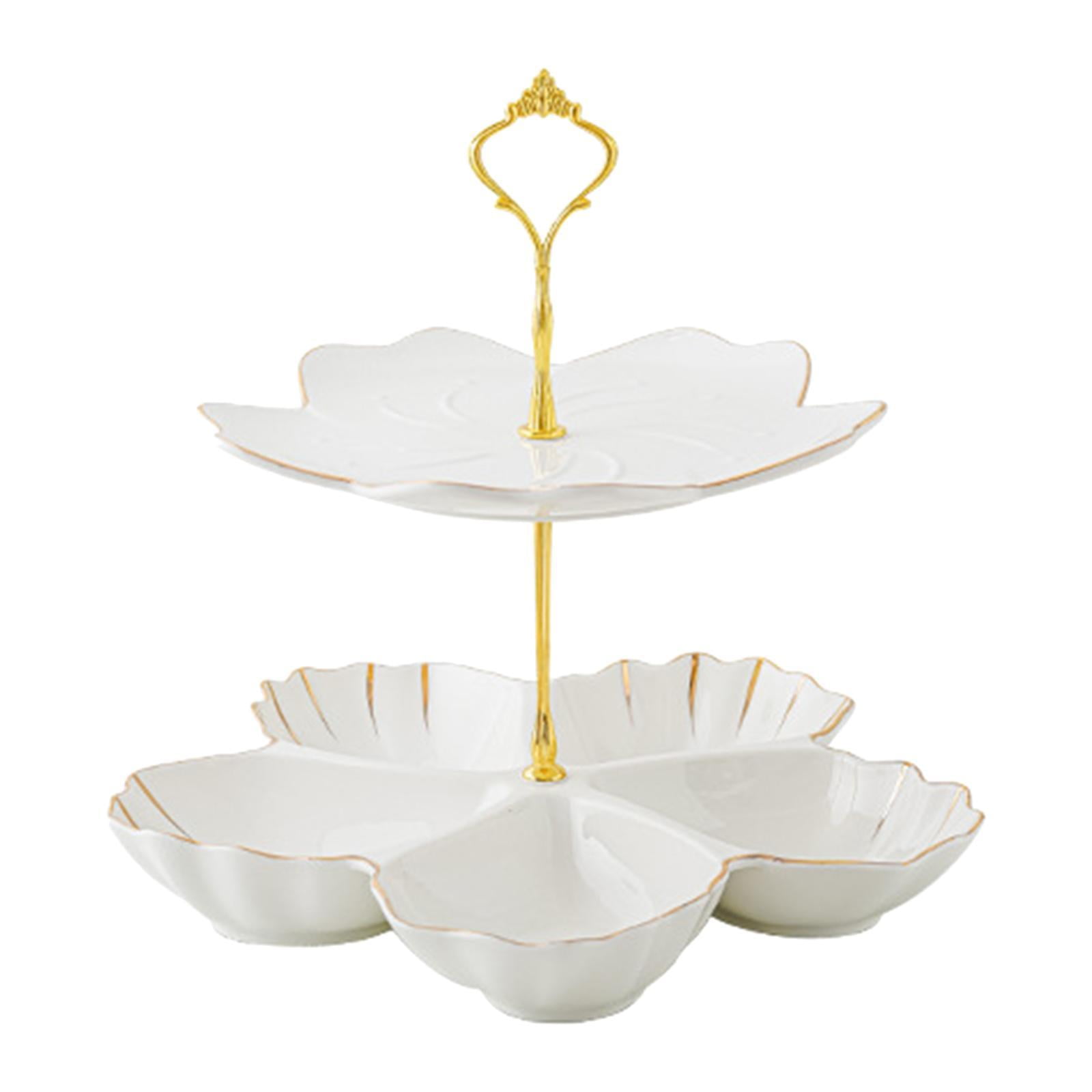 Esquirla Tiered Ceramic Cake Stand Afternoon Tea Stand Tiered Table ...