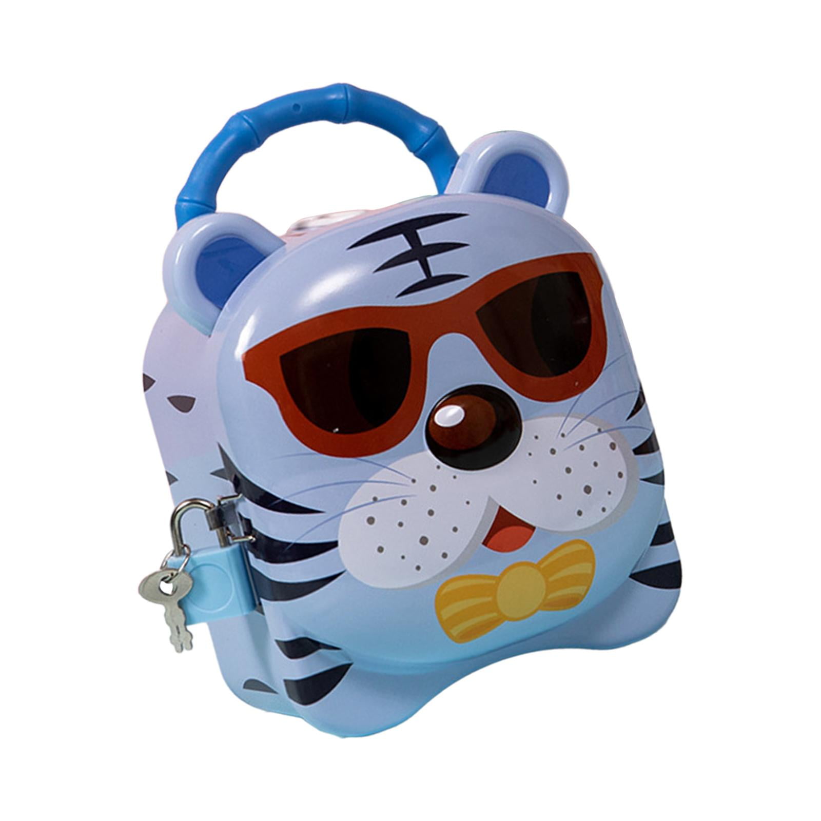 Esquirla Tiger Piggy Bank Money Box New Year Gift Tin Plate Tiger Money ...