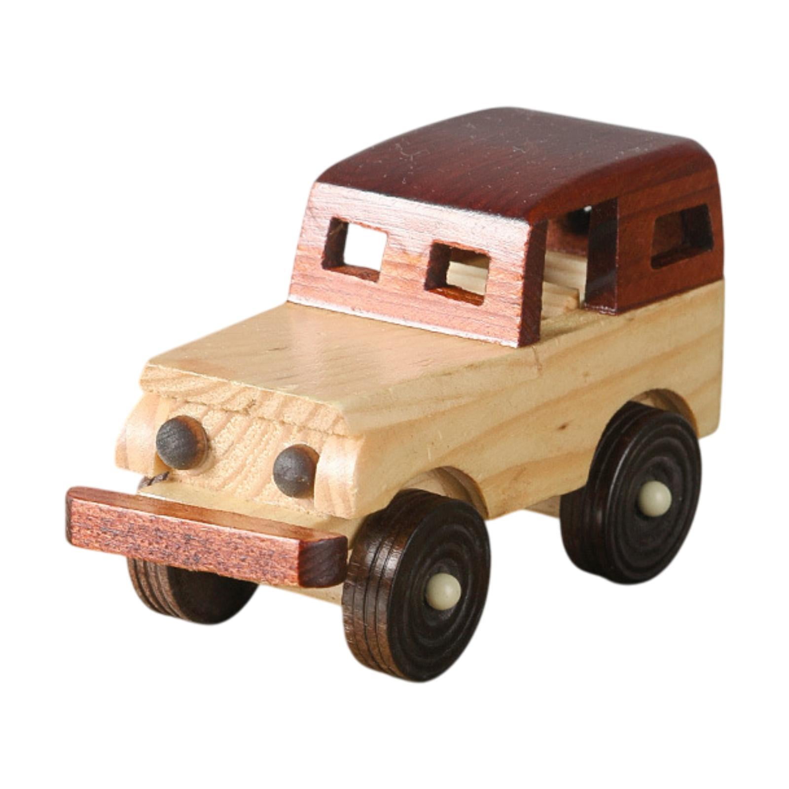 Esquirla Vintage Car Model Wooden Ornament Sculpture,Antique Design ...