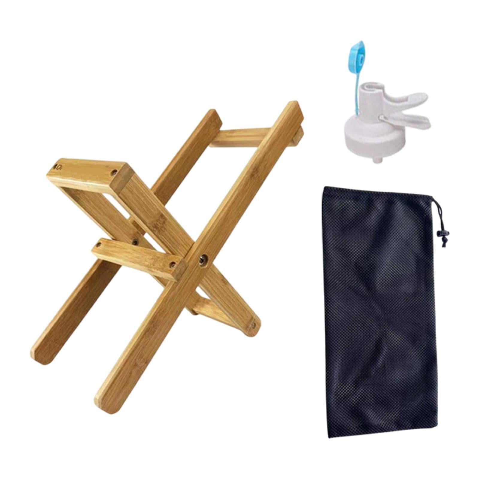 Esquirla Water Jug Stand Bamboo with Carry Bag with Water Spout Water ...