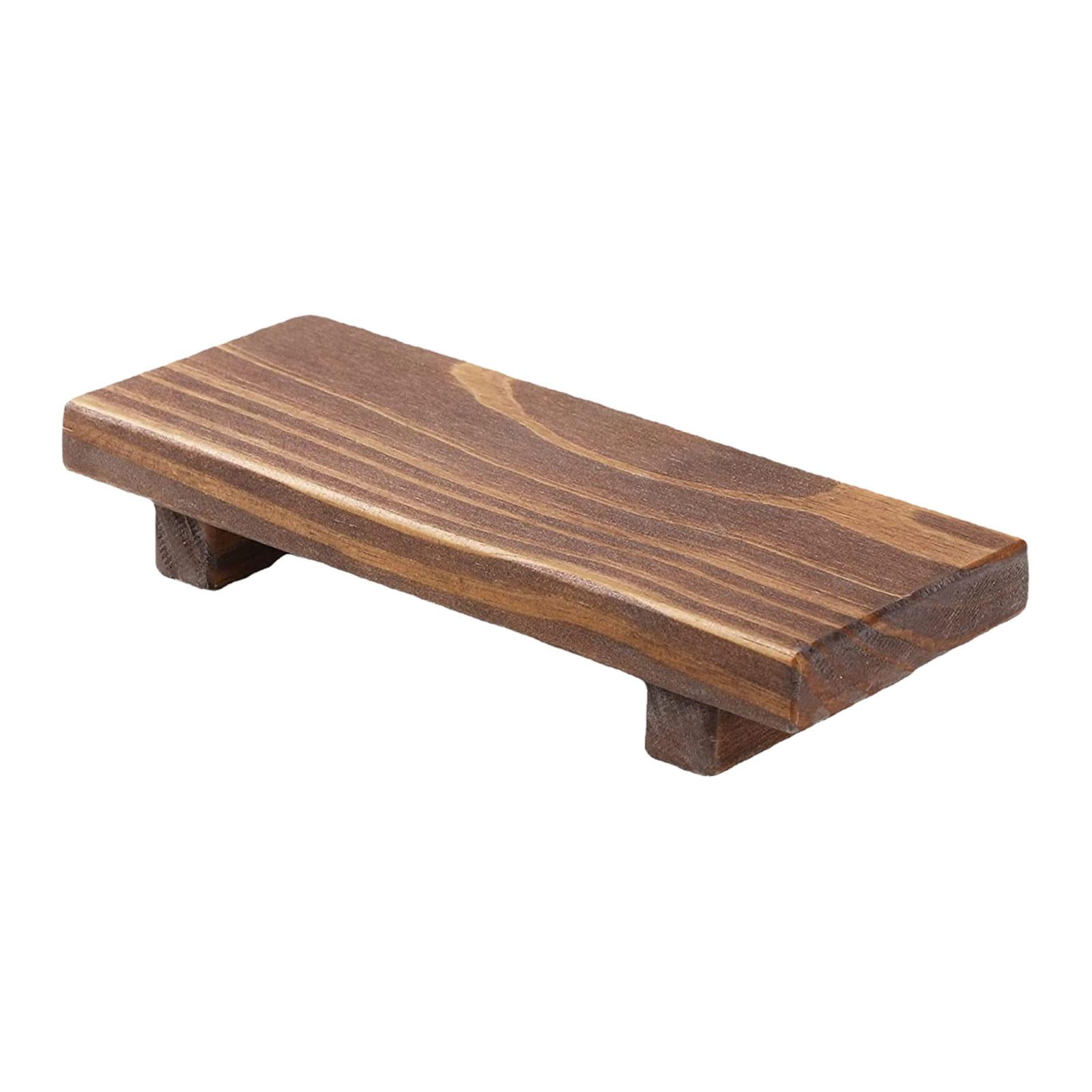 Esquirla Wood Pedestal Soap Pedestal Riser Tray Counter Modern Soap ...