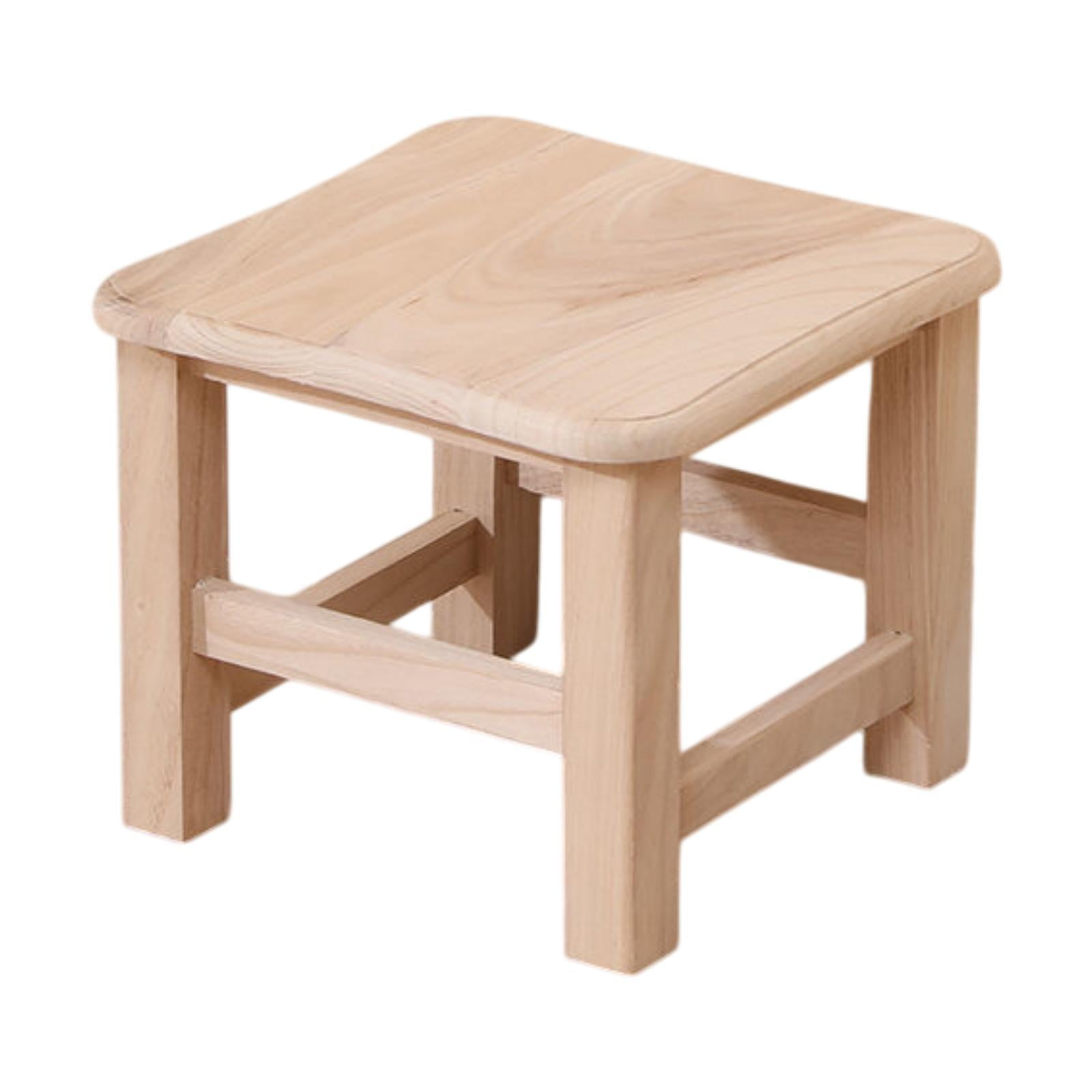 Esquirla Wooden Foot Stool Foot Rest Stepping Stool Wood Bench Small ...