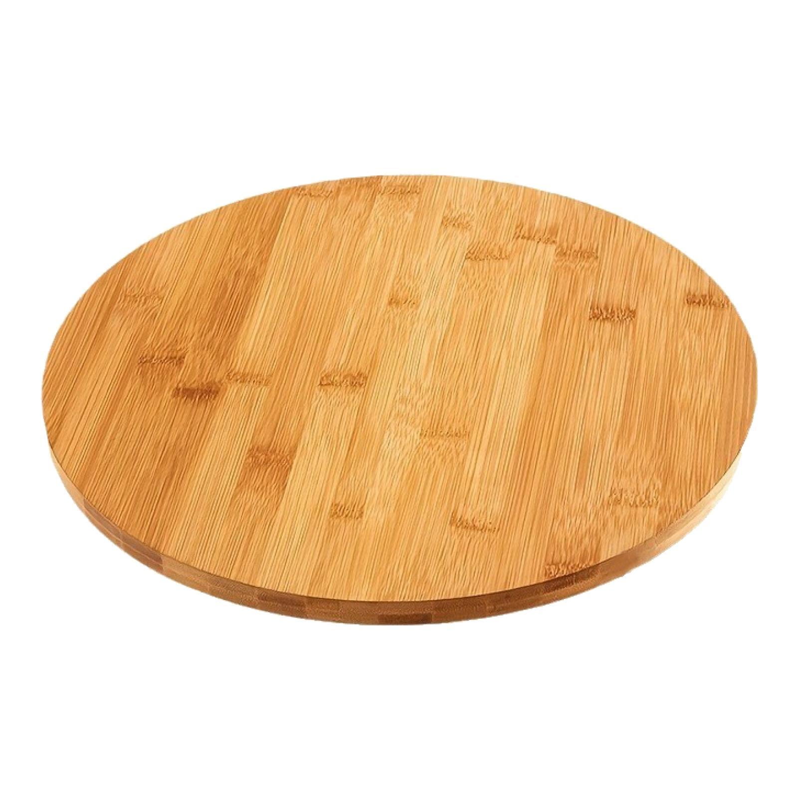 Esquirla Wooden Turntable Tray Rotating Home Decor Bamboo Stylish ...
