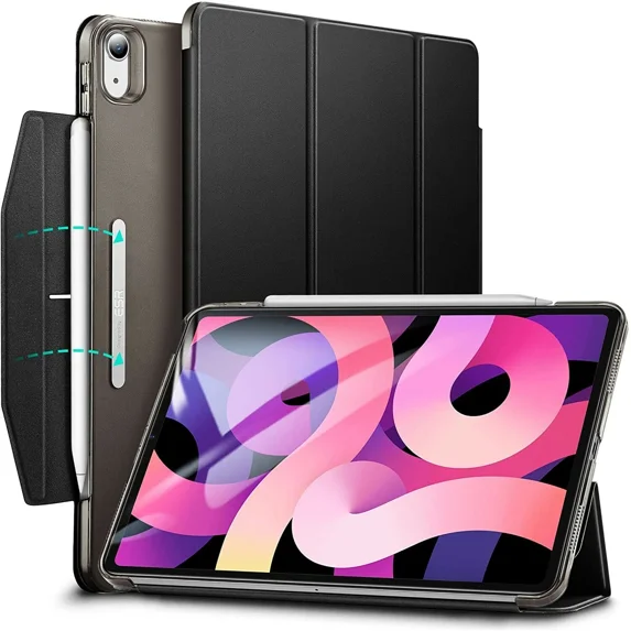 Esr Ascend Trifold Case- 2020 Ipad Air Protective Tablet Case,Black ...