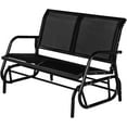 Esright Outdoor Glider Bench for Outside Patio Gliders Porch Glider ...