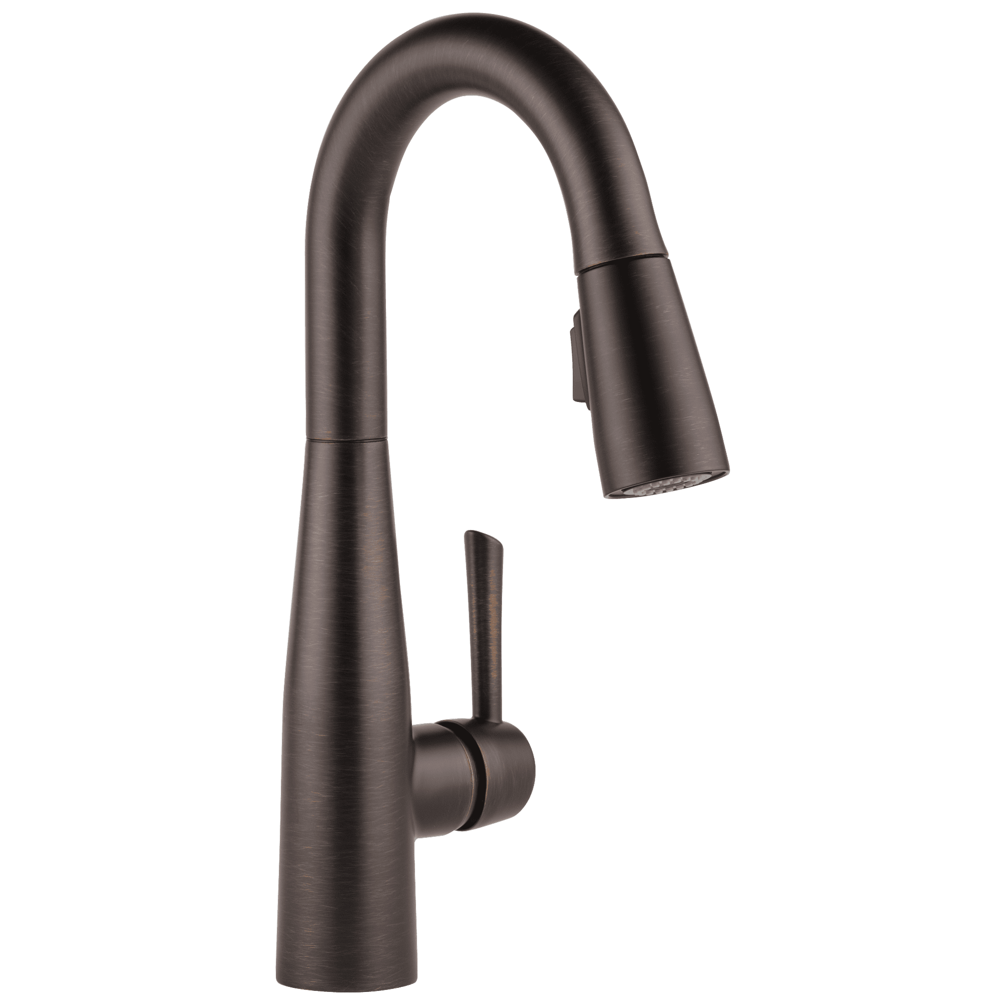 Essa Single Handle Pull-Down Bar / Prep Faucet in Venetian Bronze 9913 ...