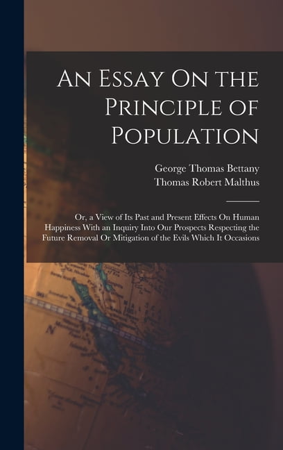 An Essay On the Principle of Population, (Hardcover) - Walmart.com