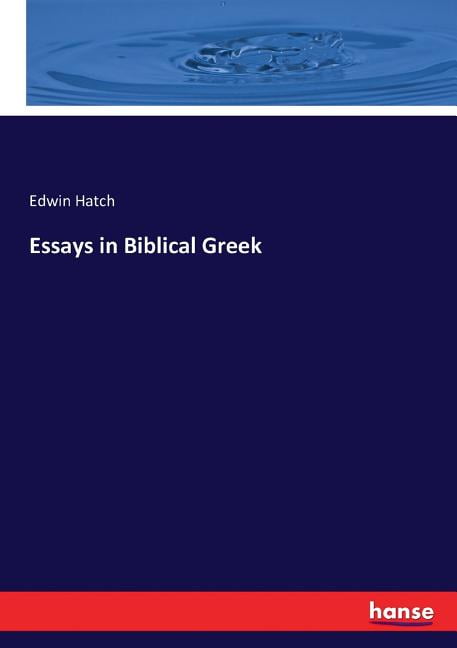 Essays in Biblical Greek, (Paperback) - Walmart Business Supplies