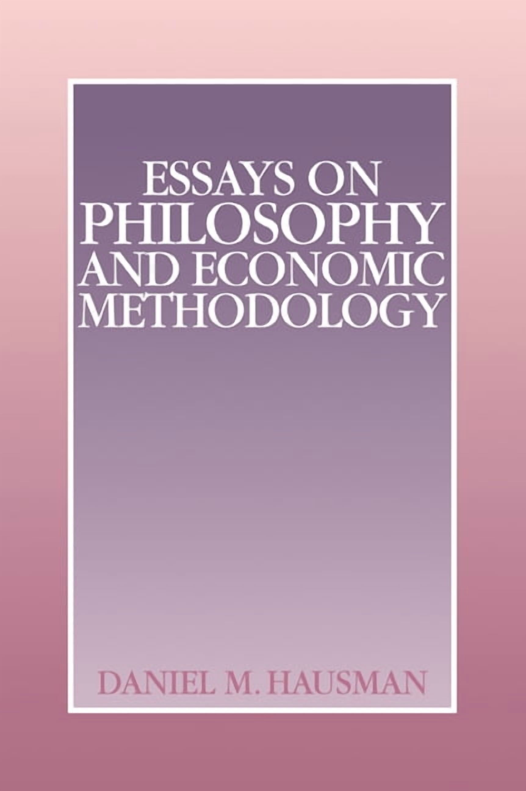 Herbert A Simon And Hilldale Professor Daniel M Hausman