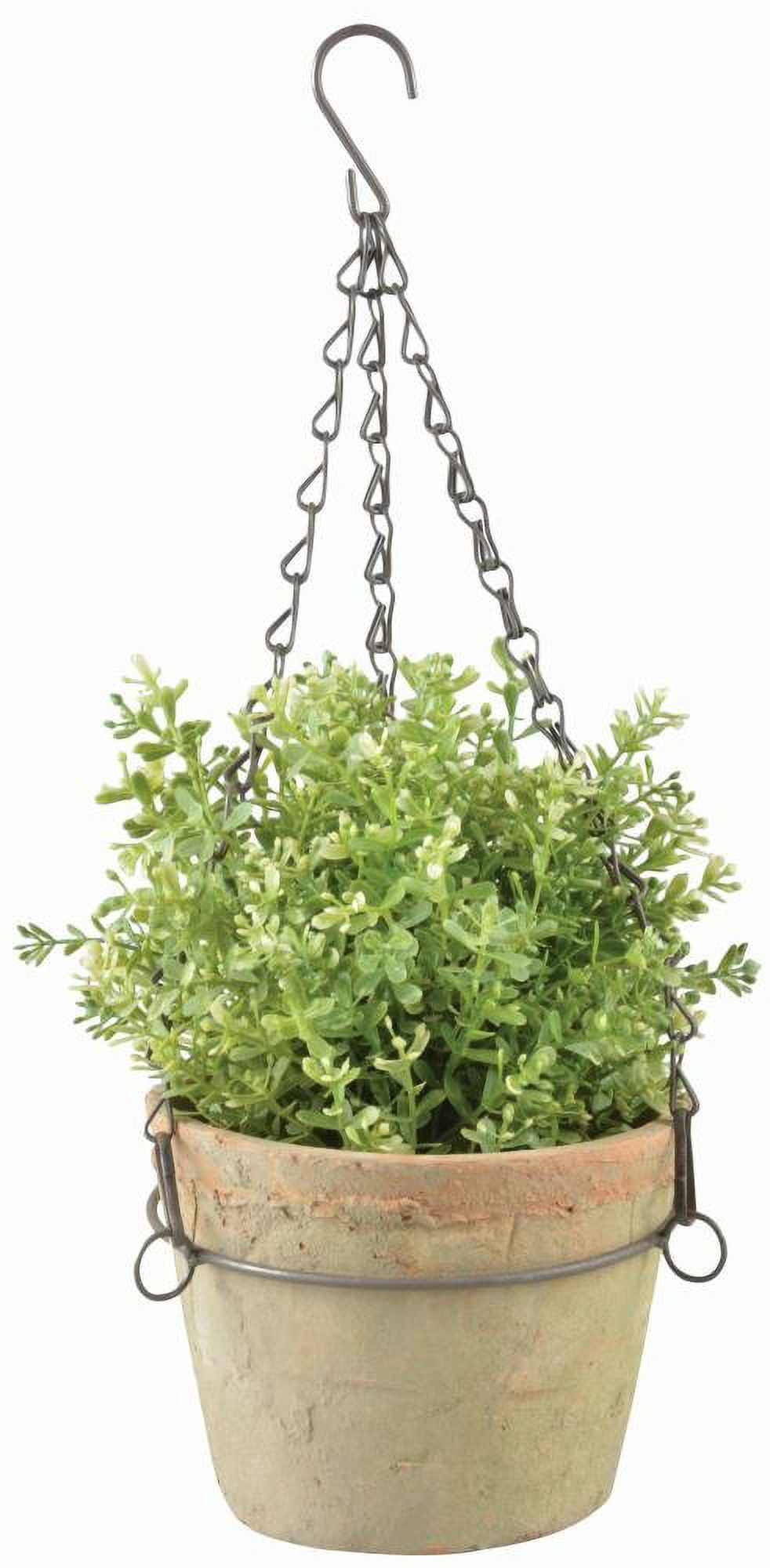 Esschert Design AT28 Aged Terracotta Hanging Flower Pot - Walmart.com