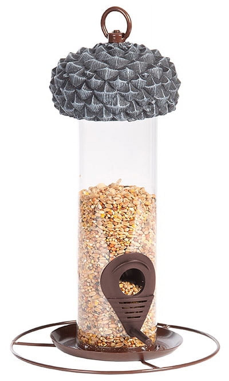 Esschert Design Acorn Seed Tube Bird Feeder - Walmart.com