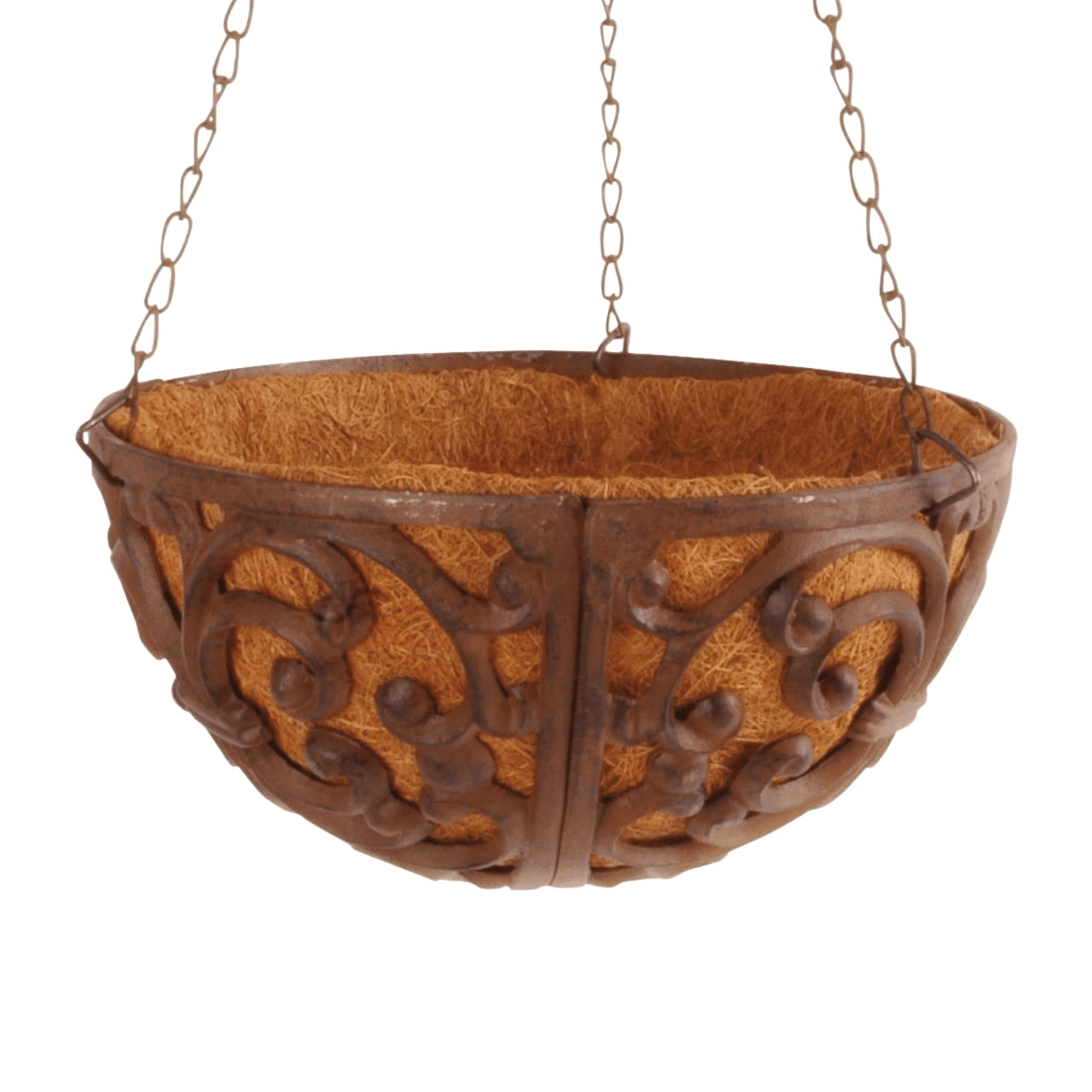 Esschert Design Cast Iron Hanging Basket, 10-Inch - Walmart.com