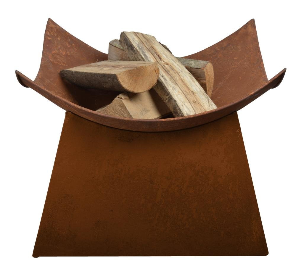 Esschert Design Rusted Steel Fire Bowl - Walmart.com