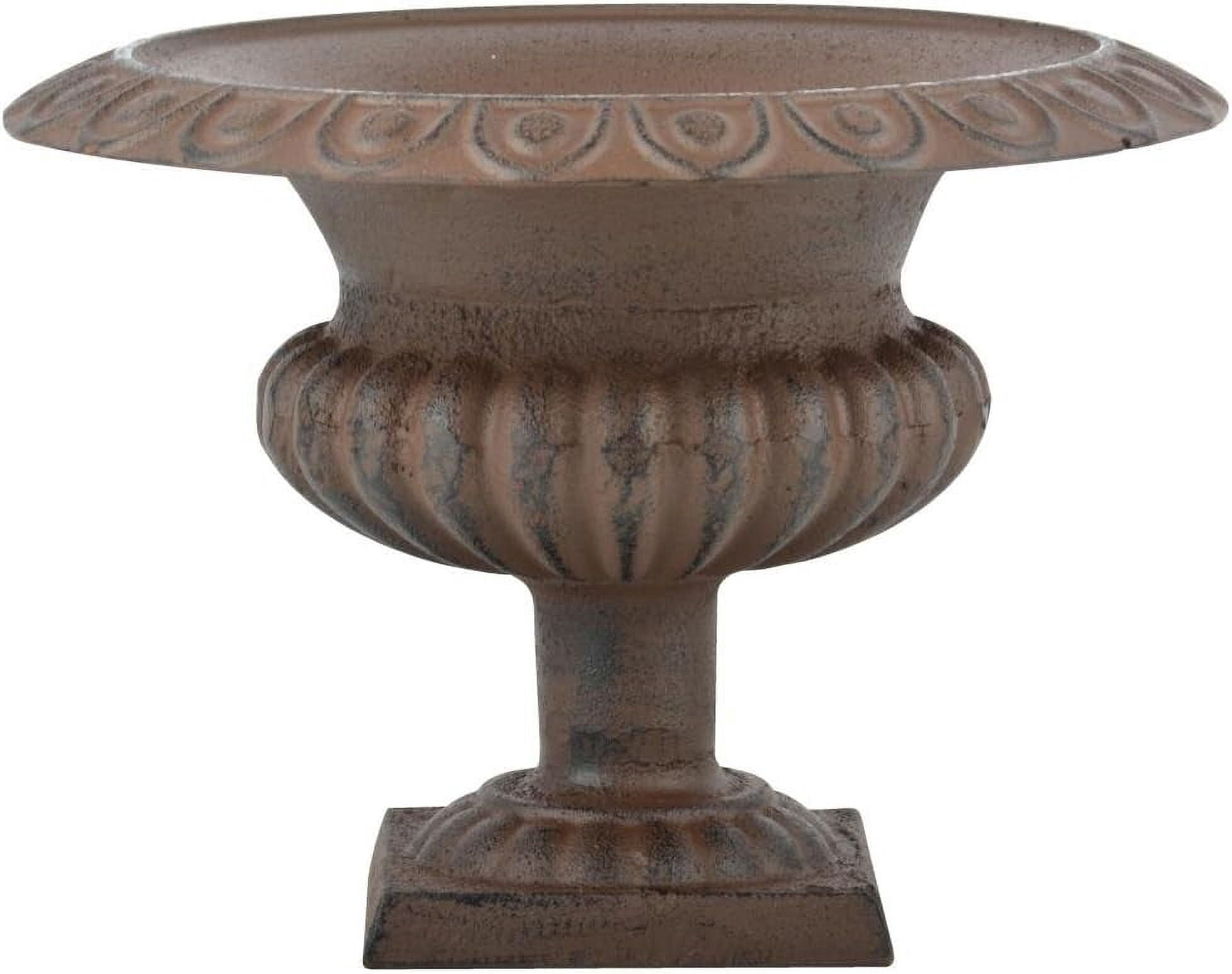 Esschert Design USA XH69 Cast Iron French Urn Planter, , Medium ...