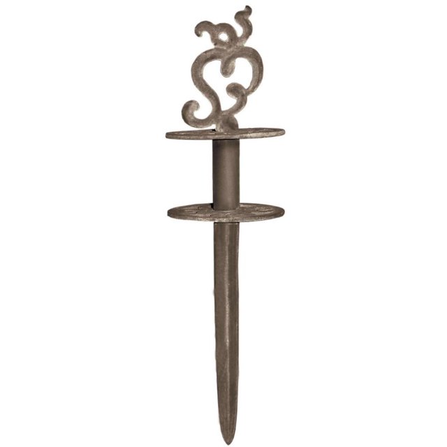 Esschert Design W8402 Hose Guide - Rusted Finish - Walmart Business ...