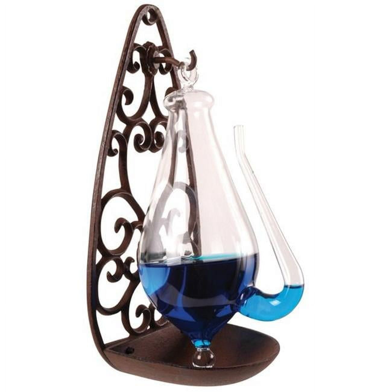 Esschert Design Weather Glass with Cast Iron Filigree Holder - Walmart.com