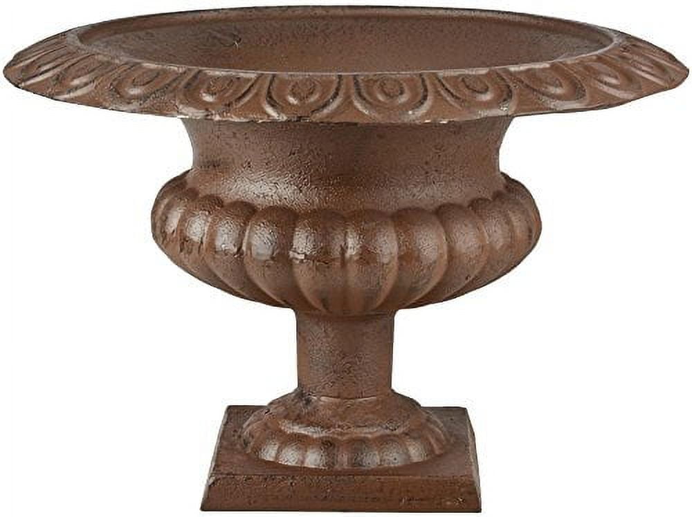 Esschert Design XH70 Cast Iron French Urn Planter, Large, Antique ...
