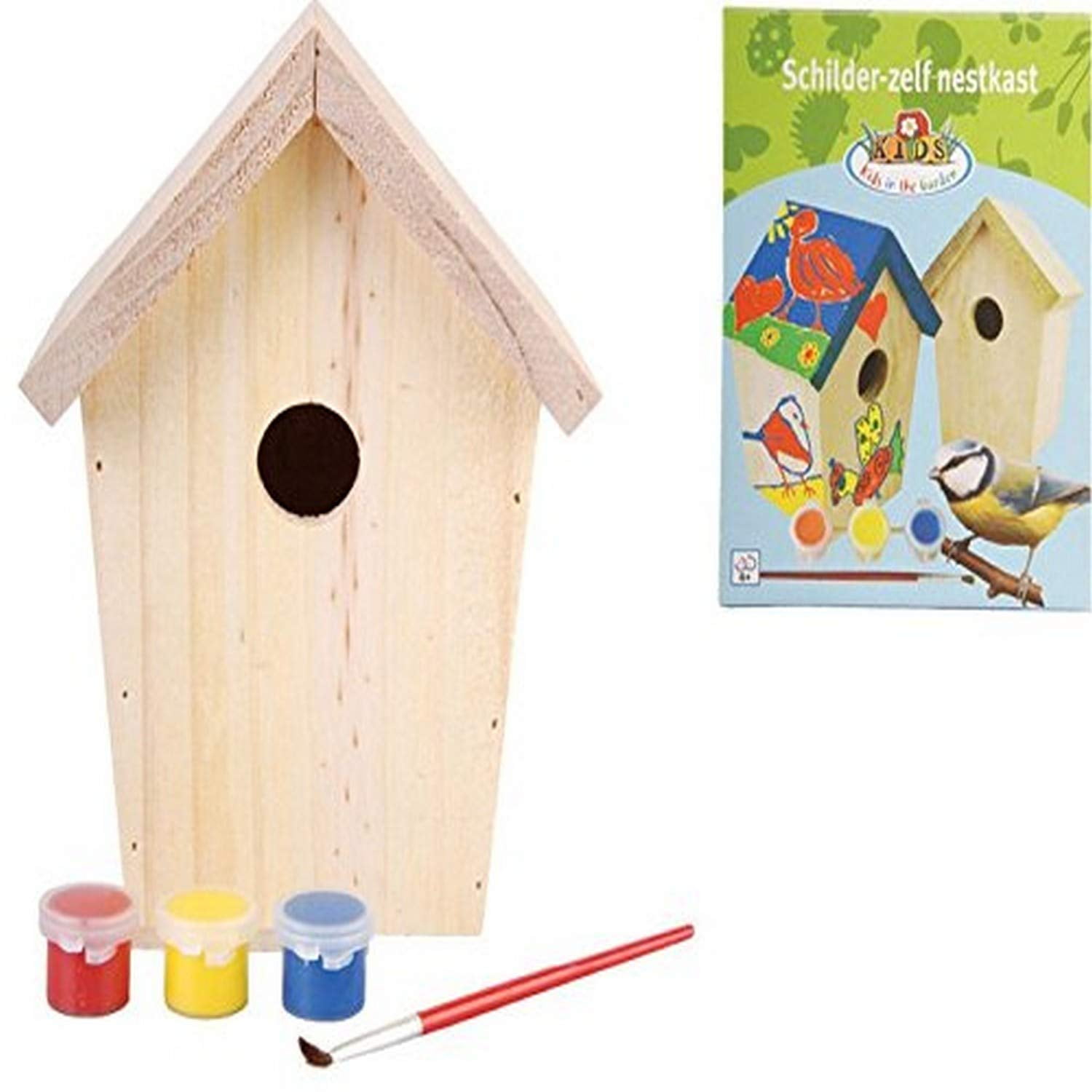 Esschert Design USA KG145 Children's Build it Yourself Birdhouse Kit ...