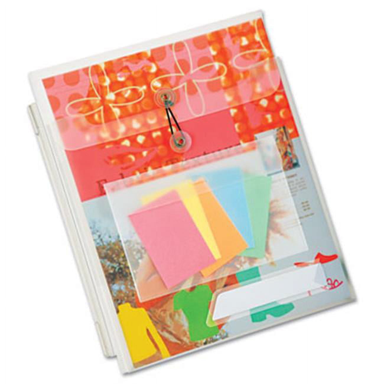 Esselte Pendaflex 10037 I-Organize Poly Envelope 11'' x 17'' Clear ...