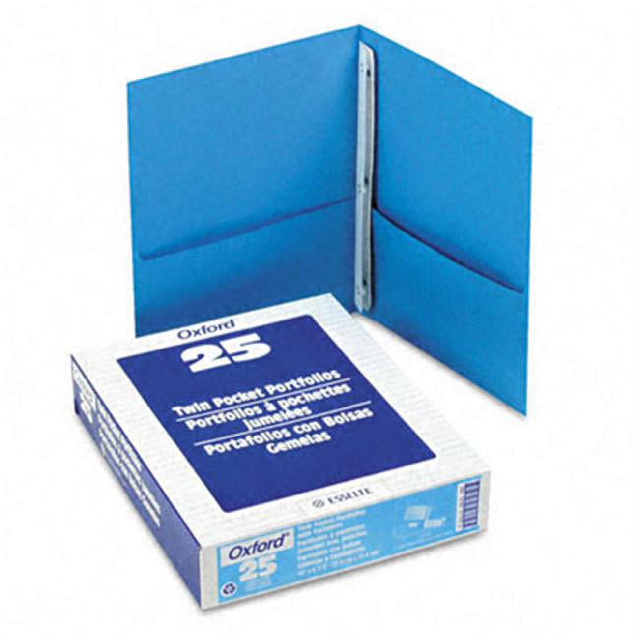 Esselte Pendaflex 57701 Paper Twin-Pocket Portfolio Tang Fasteners ...