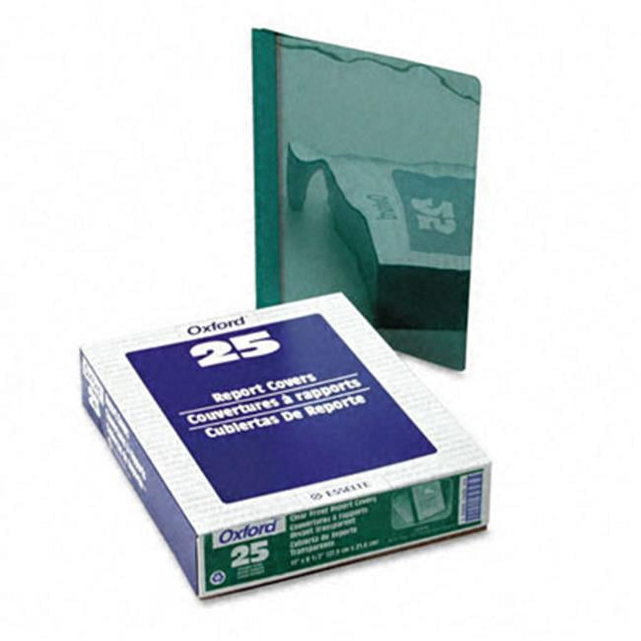 Esselte Pendaflex Clear Front Report Cover Tang Clip Letter 1/2 ...