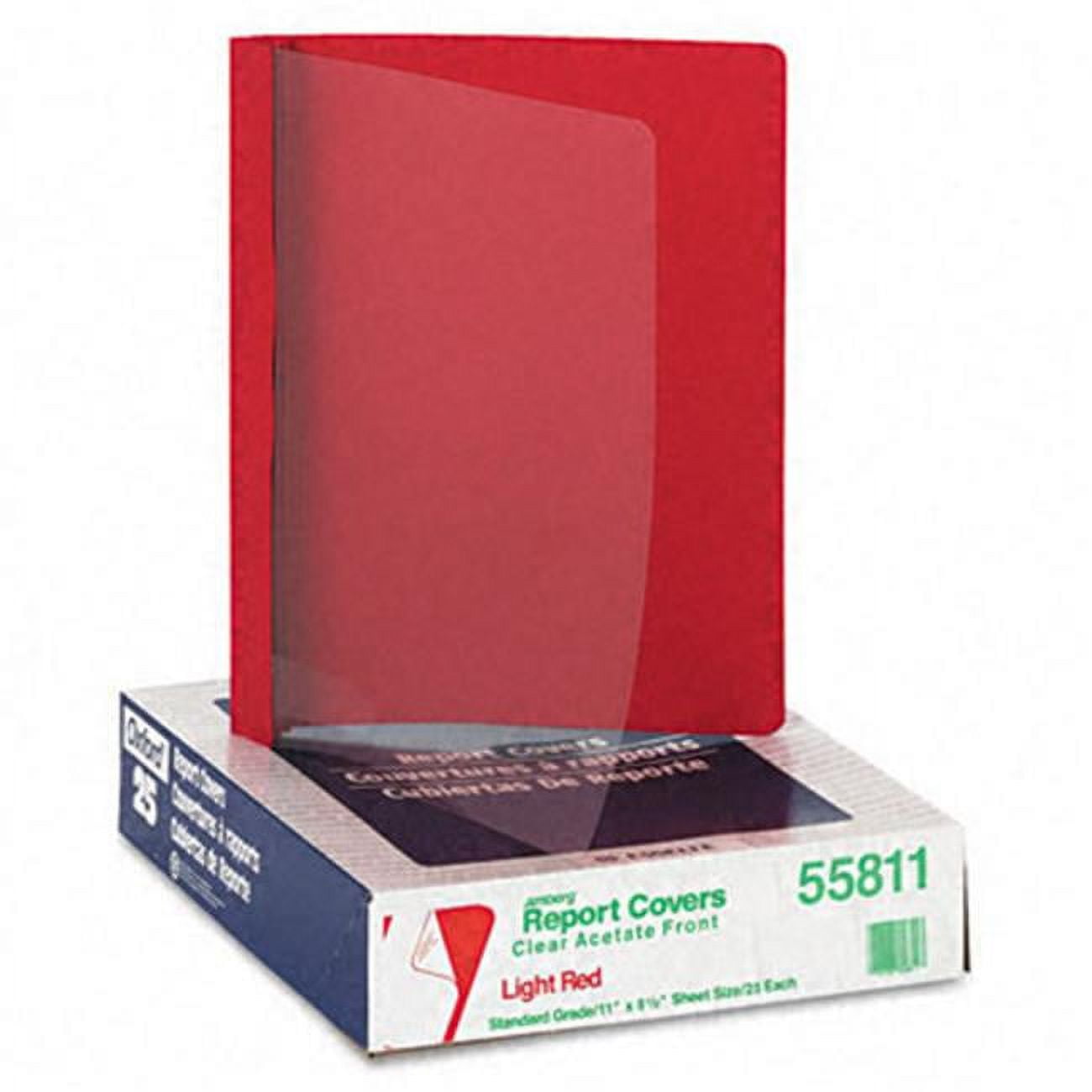 Esselte Pendaflex Clear Front Report Cover Tang Clip Letter 1/2 ...