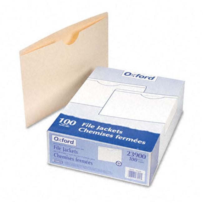 Esselte Pendaflex Double-Ply Tabbed File Jackets Legal Manila 100/Bx ...