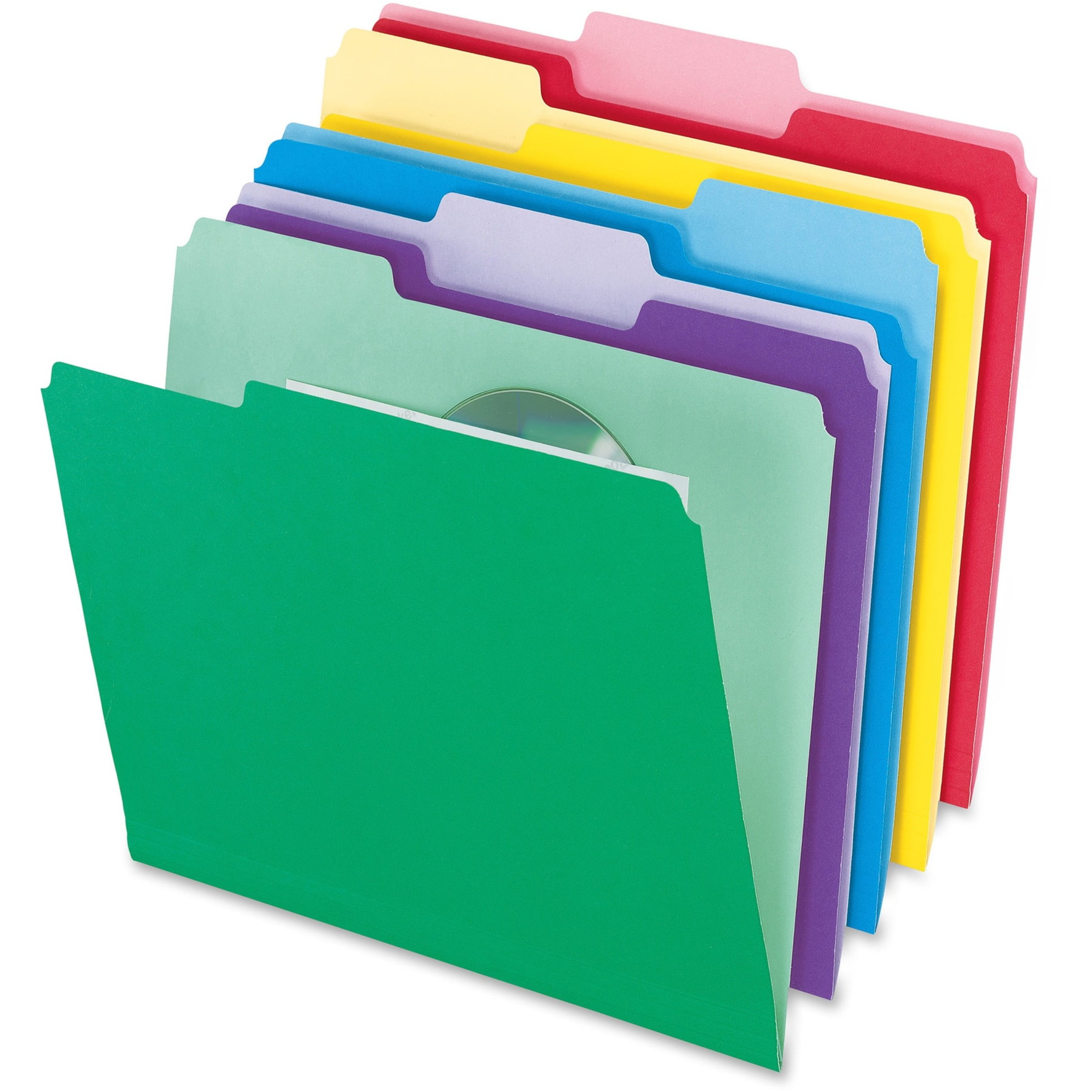 Pendaflex 1/3 Tab Cut Letter Top Tab File Folder - Walmart.com