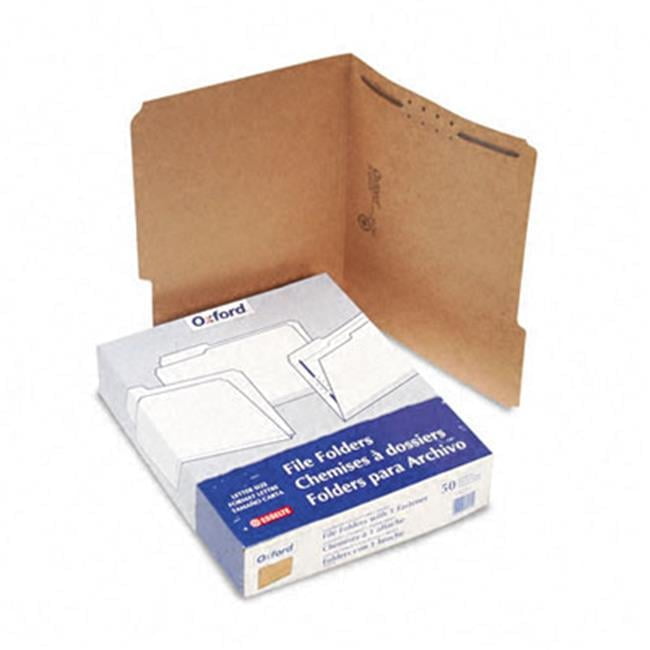 Esselte Pendaflex Kraft 1-Fastener Classification Folder with 1/3 Cut ...