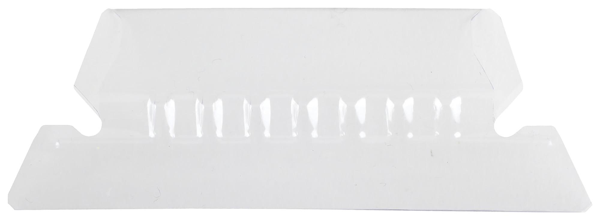 Esselte Pendaflex Oxford Plastic 1/5-Cut Hanging File Tab, 2 in, Clear ...