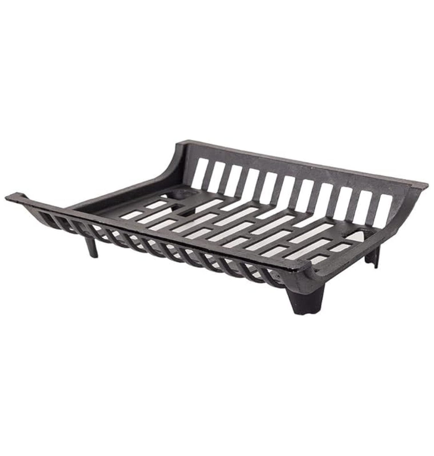 Essen 24 Inch Cast Iron Fireplace Log Grate | Heavy-Duty Cradle ...