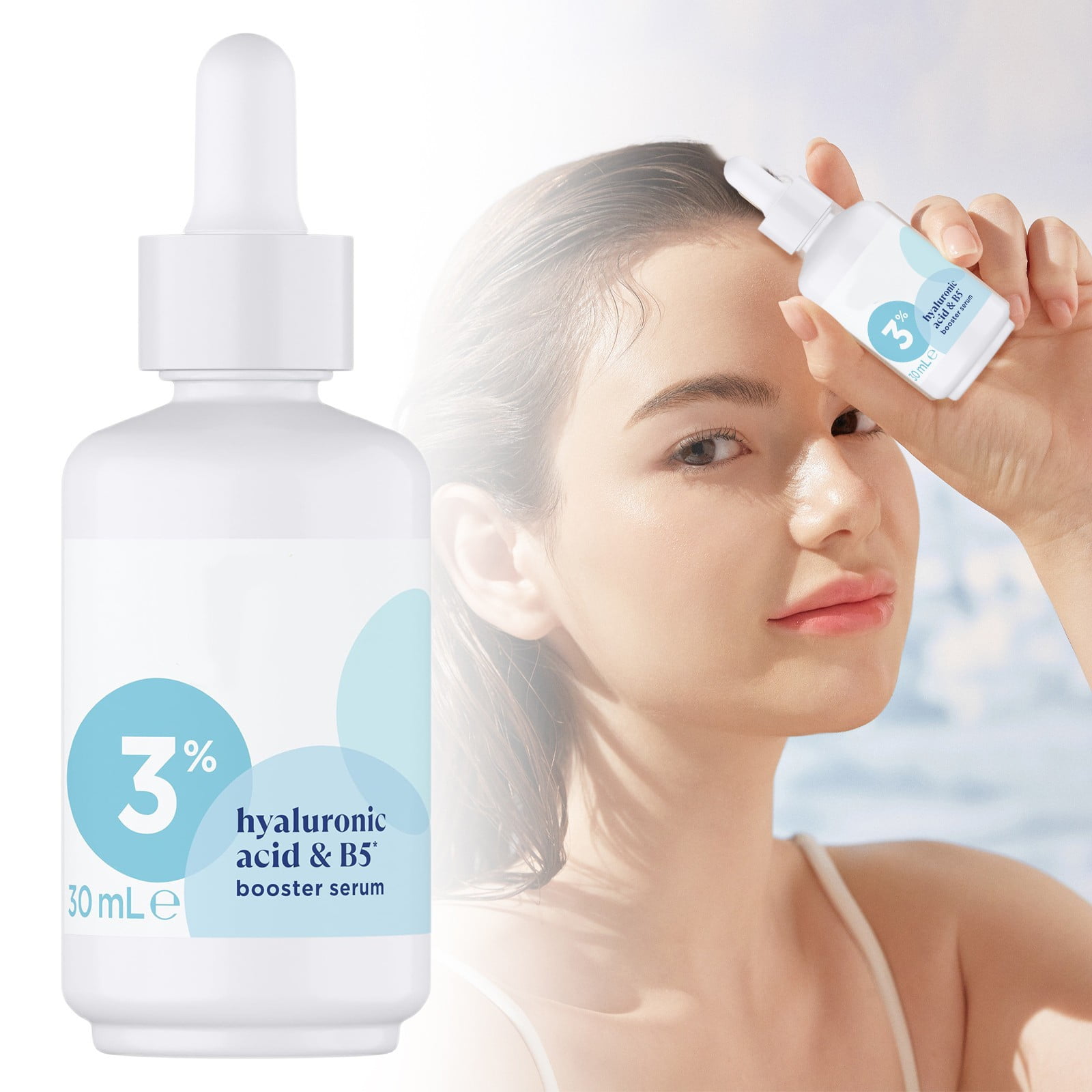 Essence-3% B5 Enhanced Skin for All Skin Types Water Soft Skin Oisturizing Facial Moisturizing ...