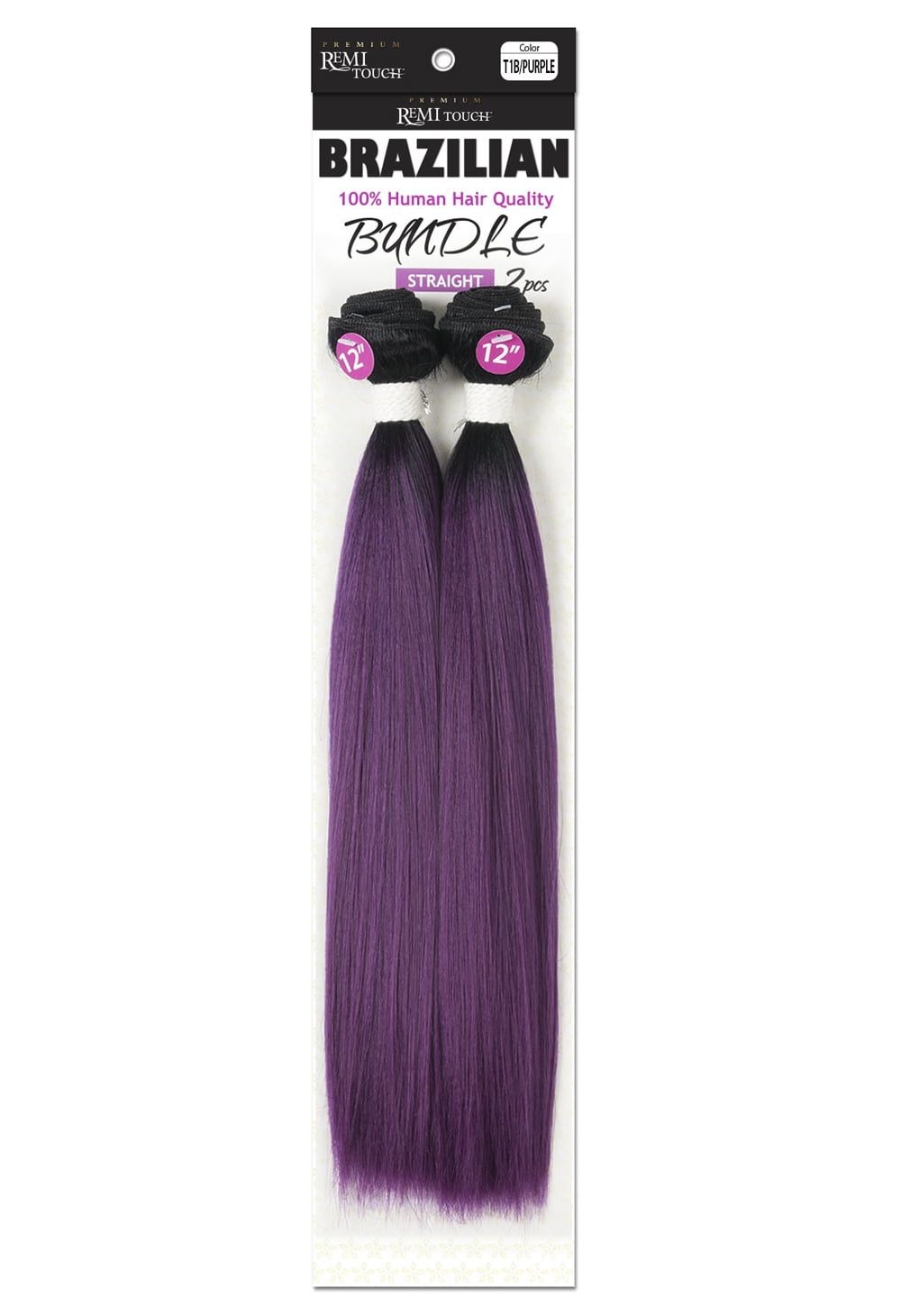 Essence Remi Touch Yaki Straight 10" (1/50) - Color T1B/RED - Walmart.com