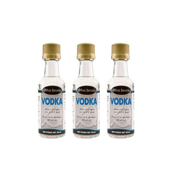 Essence Vodka - 50 ml | 1.69 oz (3/Pack) - Walmart.com