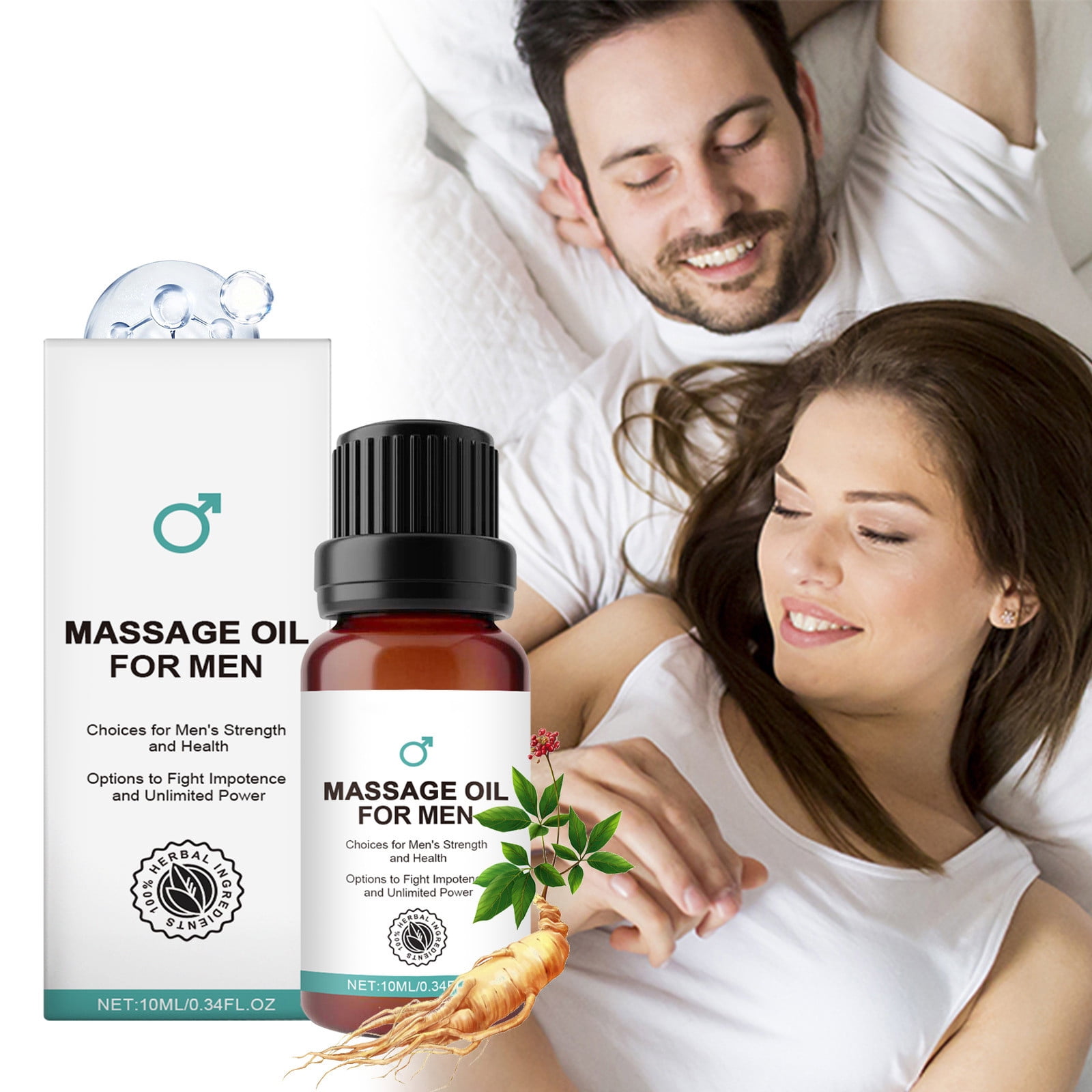 Essences Oil For Men Massage Moisturizing And Relive Fatigue 10ml ...