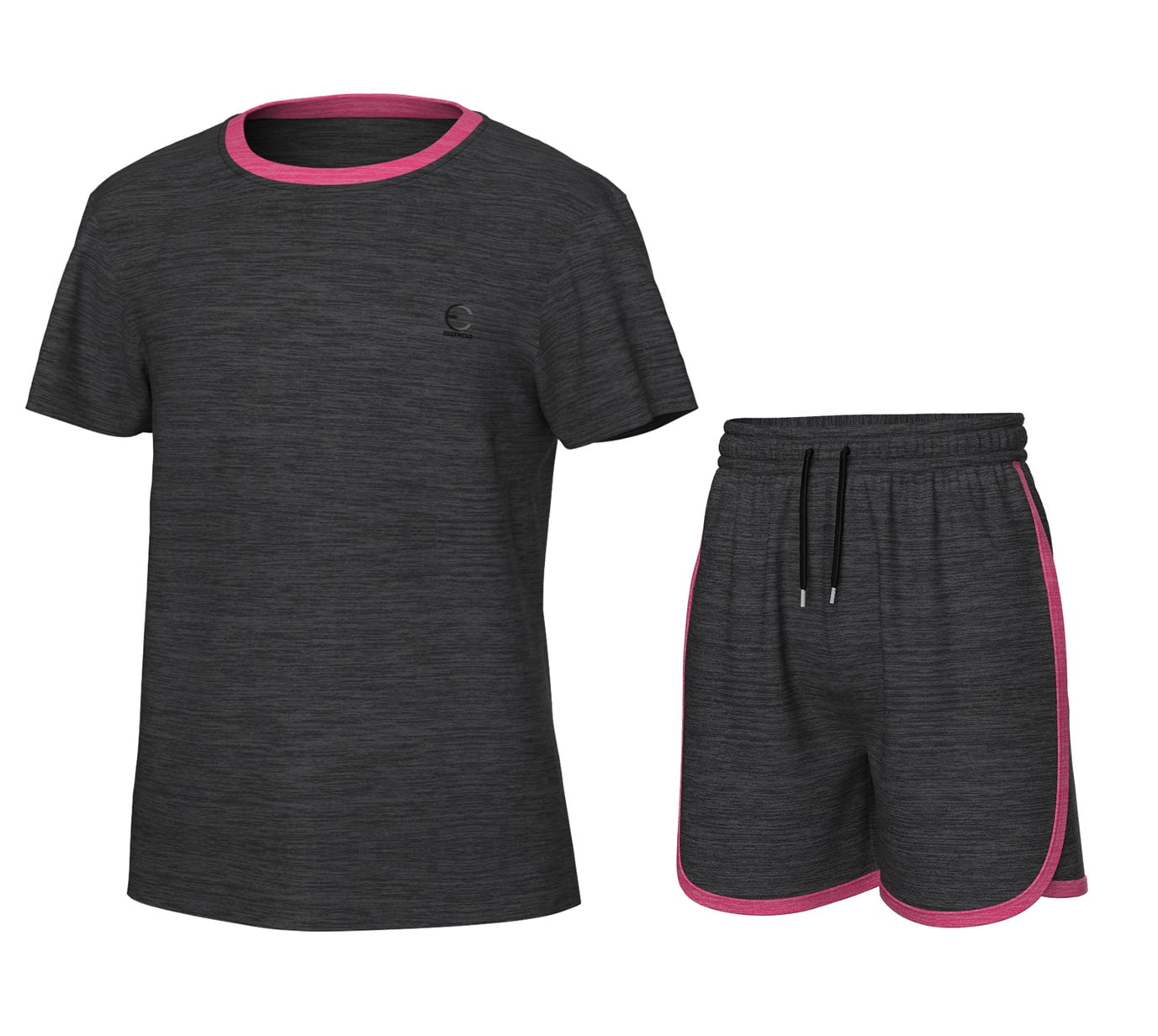 Essenclo Girls' Clothing Sets, Athletic T-Shirt and Short Outfits ...