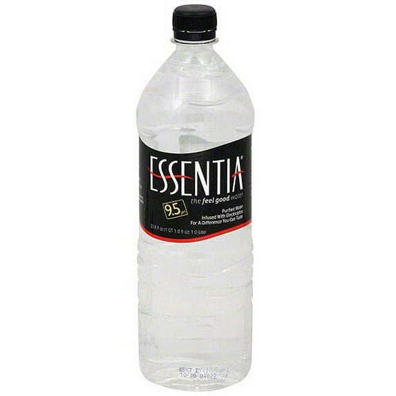 Essentia Enhanced Drinking Water, 1LT (Pack of 12) - Walmart.com