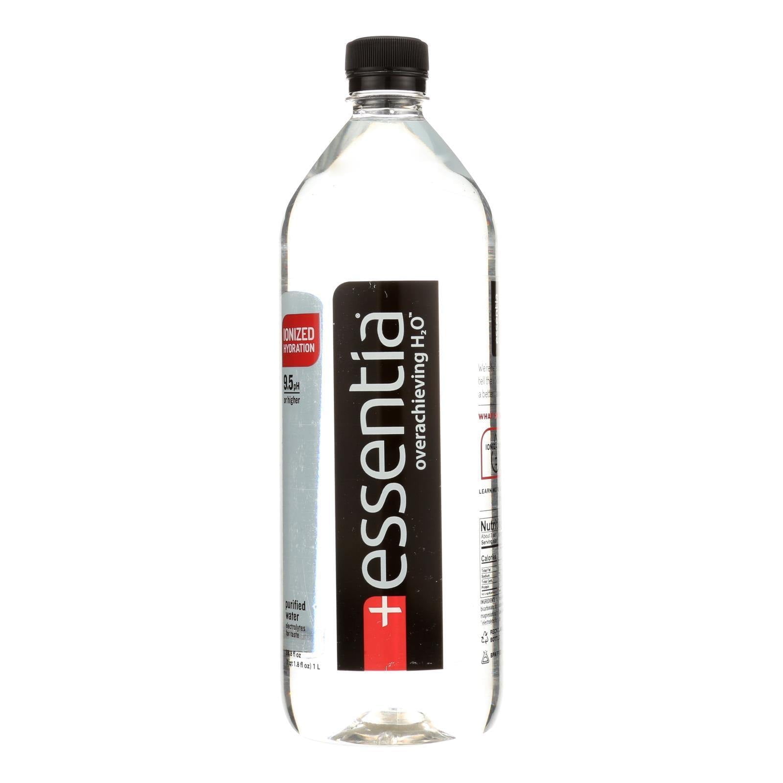 Essentia Hydration Perfected Drinking Water - 9.5 ph. - Case of 12 - 1. ...