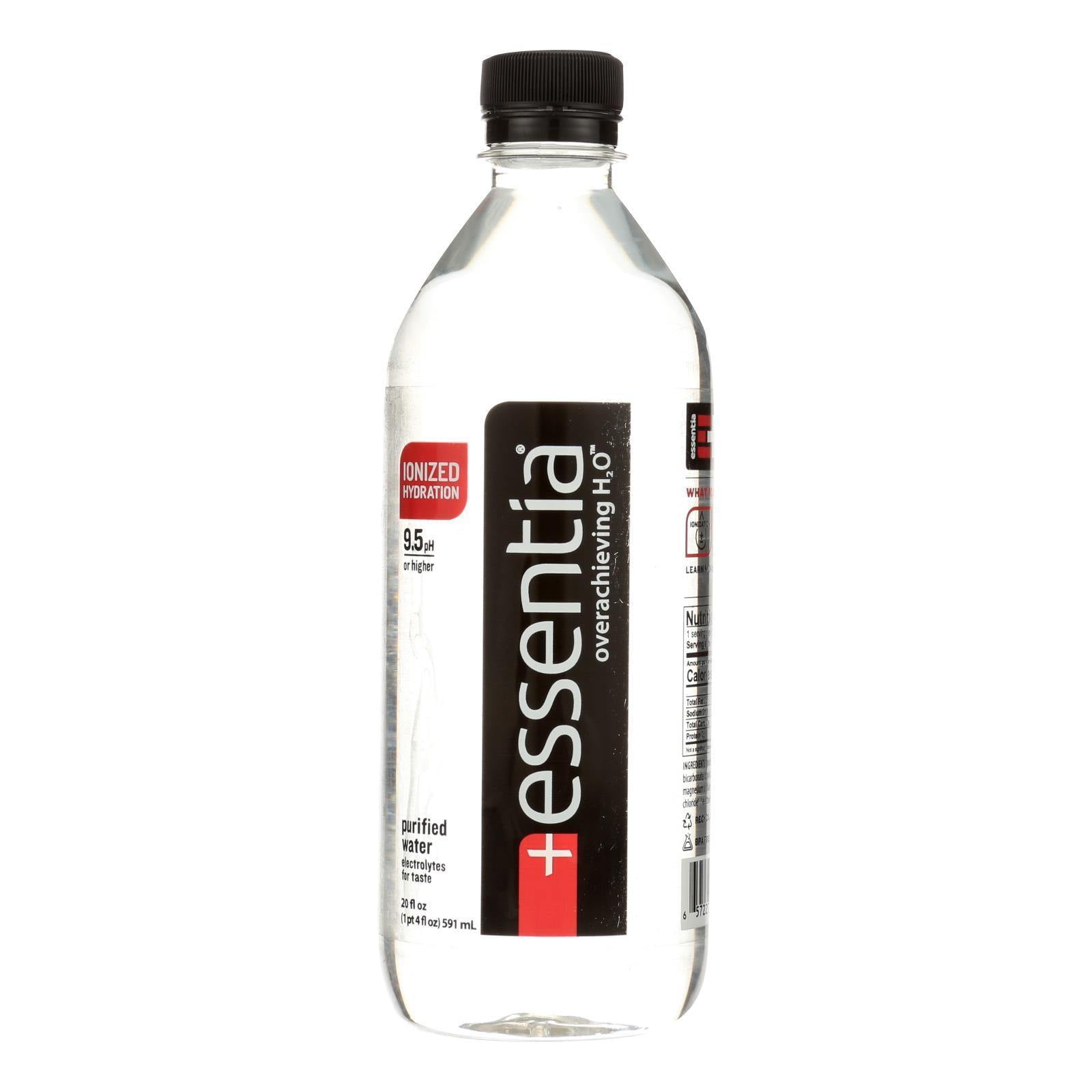 Essentia Alkaline Purified Water - 9.5 pH, Pure Taste, BPA Free Bottle ...