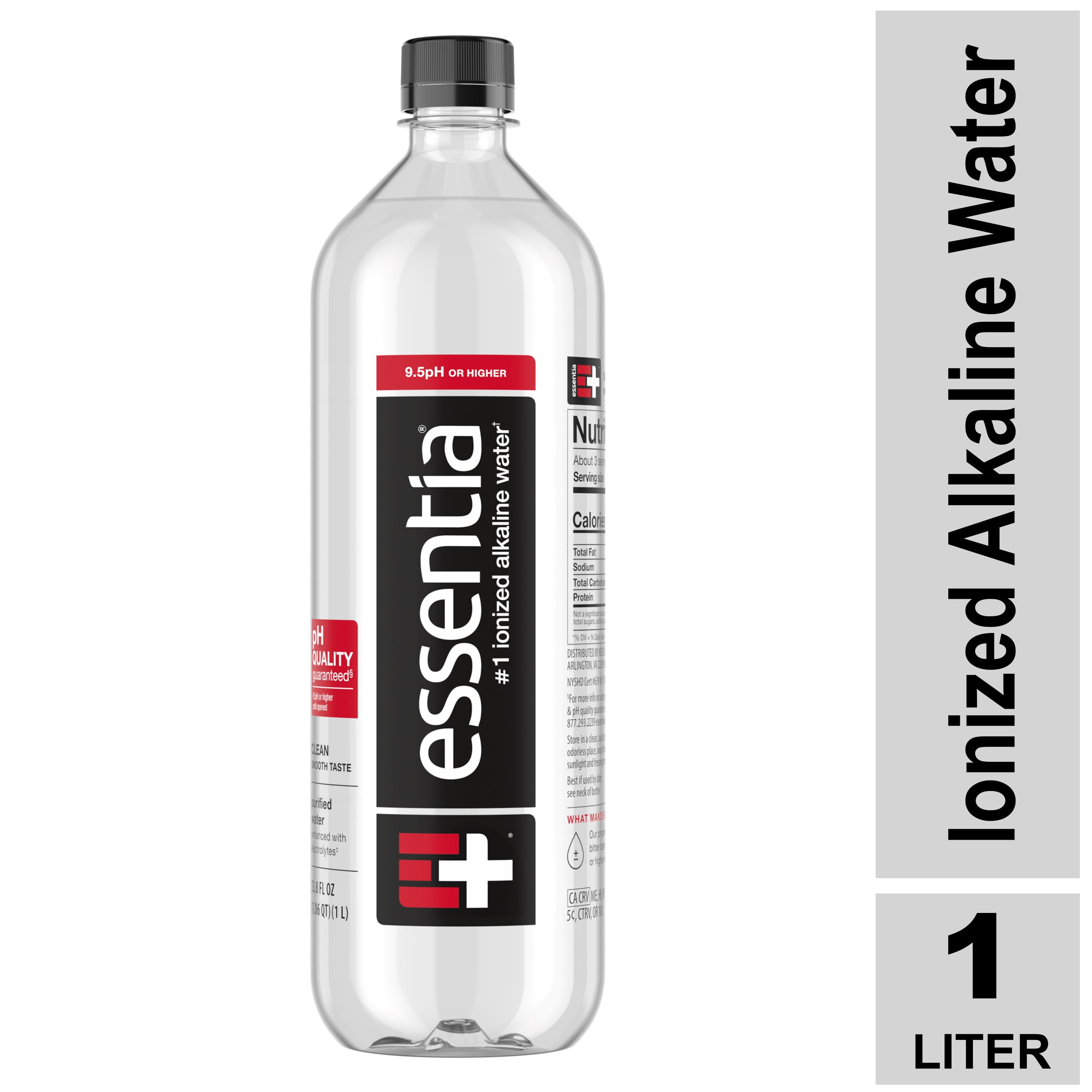 Essentia Ionized Alkaline Water, 33.8 Fl. Oz. - Walmart.com