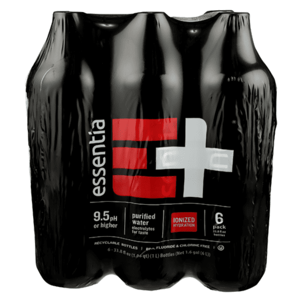 Essentia Ionized Alkaline Water 6 Pack of 1 L Bottles 1 L - Pack of 2 ...