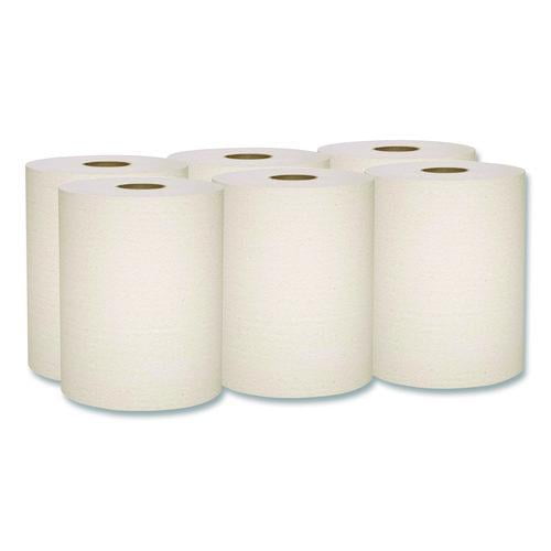 Essential 8 in. x 800 ft. 1.5 in. Core 1-Ply 100% Recycled Fiber Hard ...