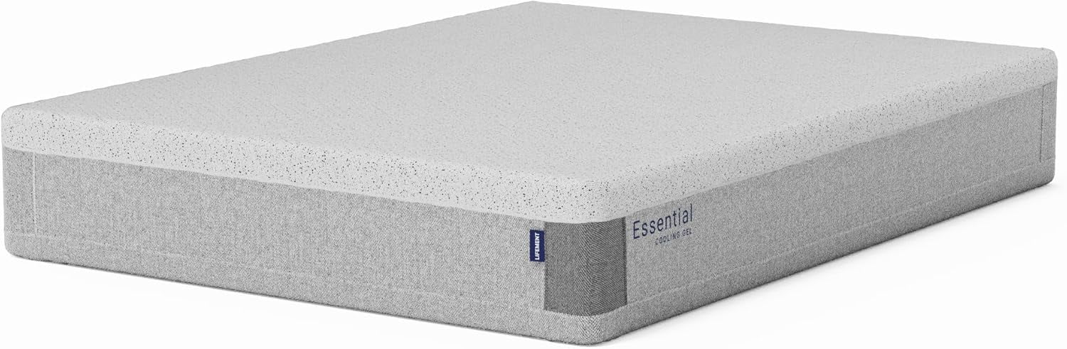 , Essential 6 Inch Copper Infused Cooling Gel Memory Foam Mattress ...